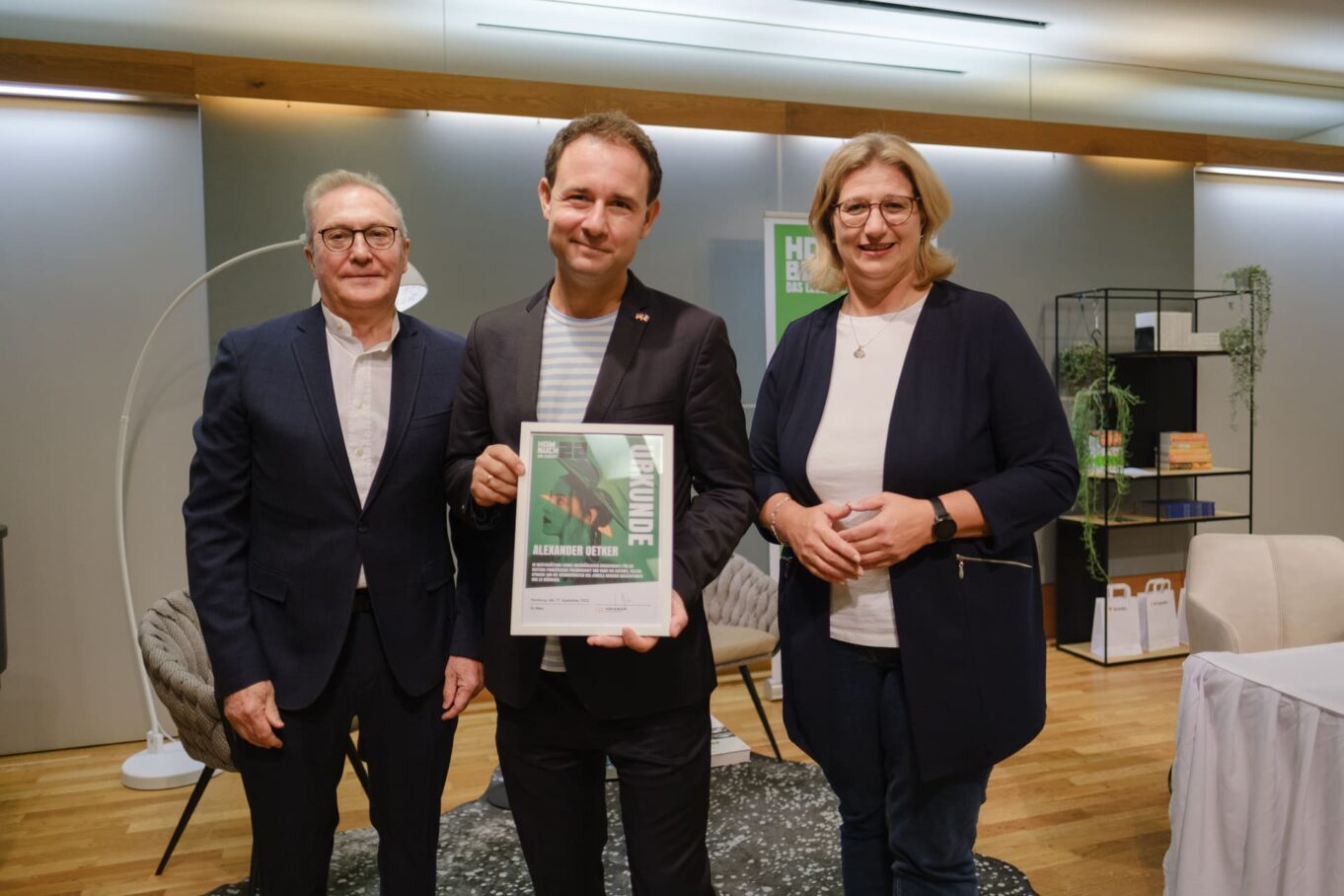 Autor Alexander Oetker erhielt in Homburg Deutsch-französischen ...